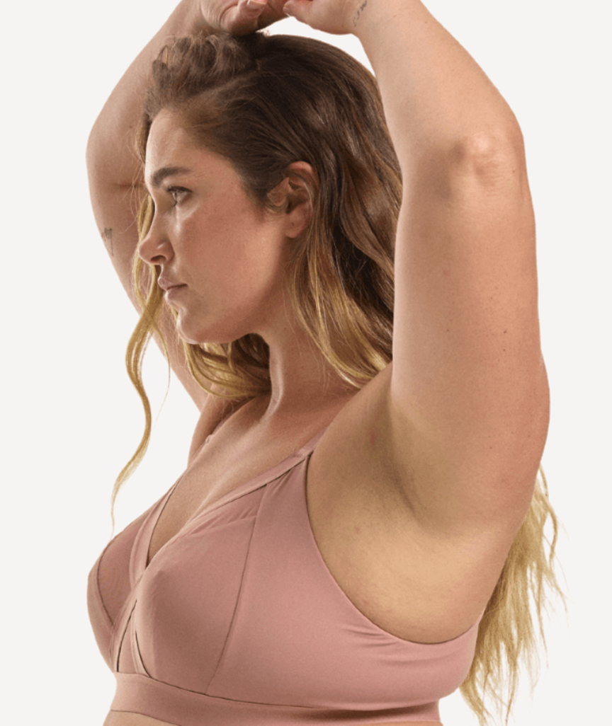 Nala Support Wirefree Bralette - Desert Dust - Curvy