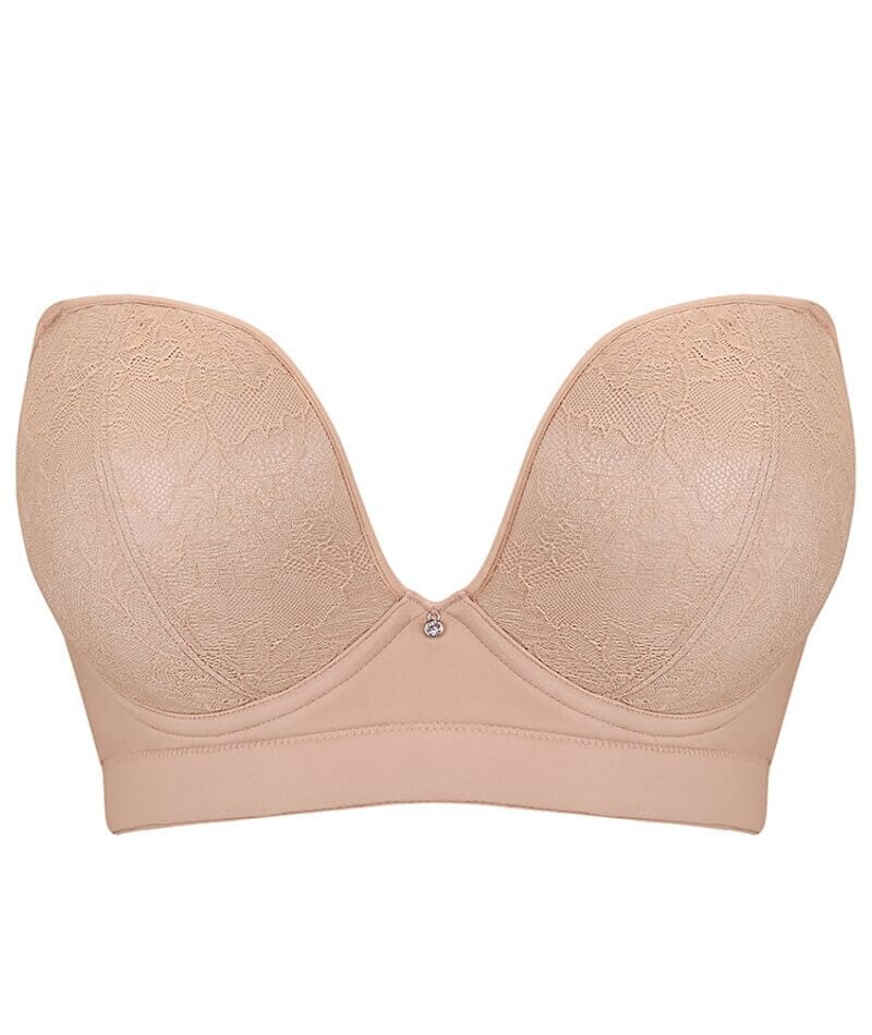 Curvy Kate Hey Girls Superplunge Strapless Bra - Latte