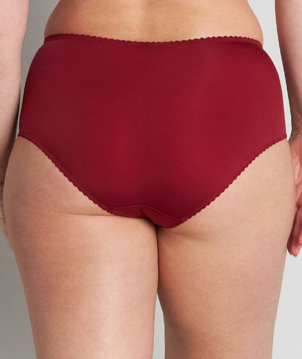 Fayreform Lace Perfect Midi Brief Biking Red Curvy