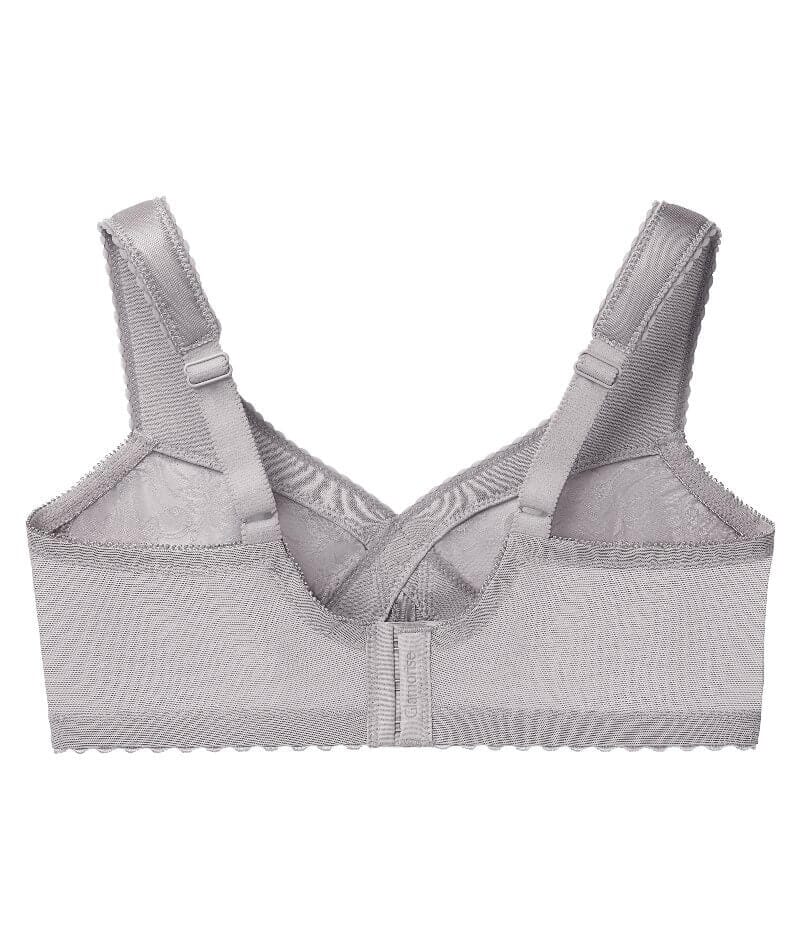 Glamorise Magiclift Original Wire-Free Support Bra - Soft Gray - Curvy