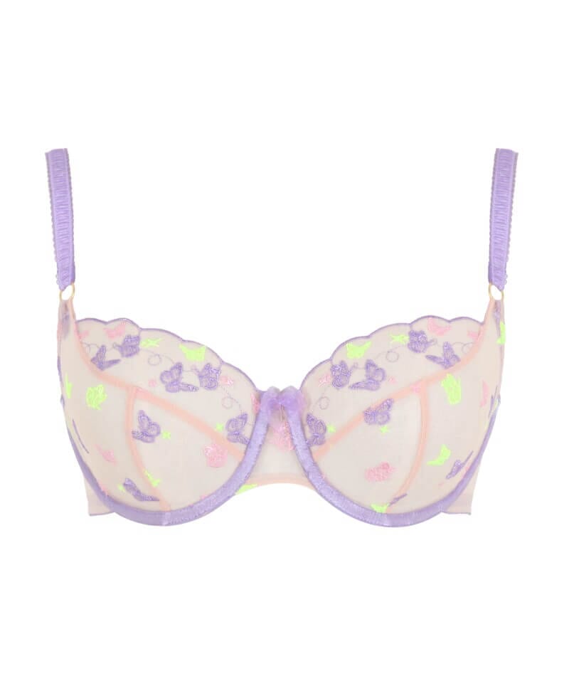 Panache Belle Balconnet Bra - Butterflies - Curvy