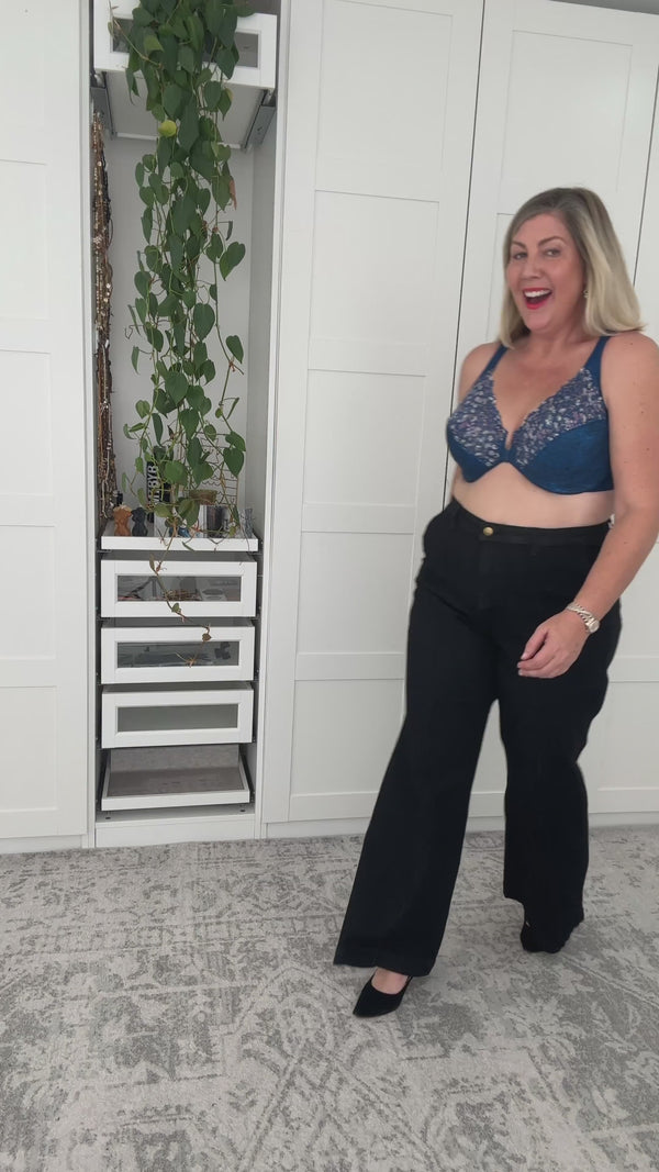 Glamorise Wonderwire Front Closure Bra Cafe Curvy