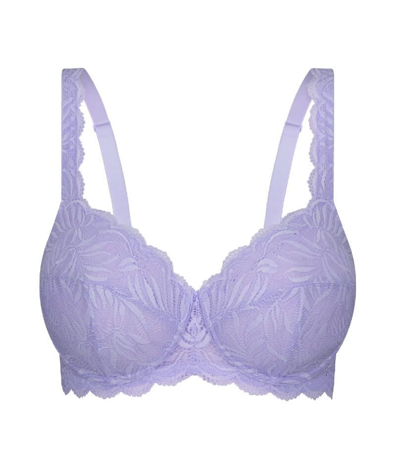Triumph Essential Lace Balconette Bra - Sweet Lavender - Curvy