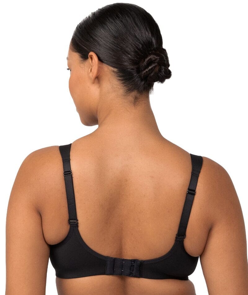 Triumph Triaction Ultra Underwired Sports Bra - Black - Curvy
