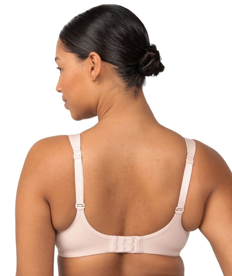 Triumph Triaction Ultra Underwired Sports Bra - Fig Pink - Curvy