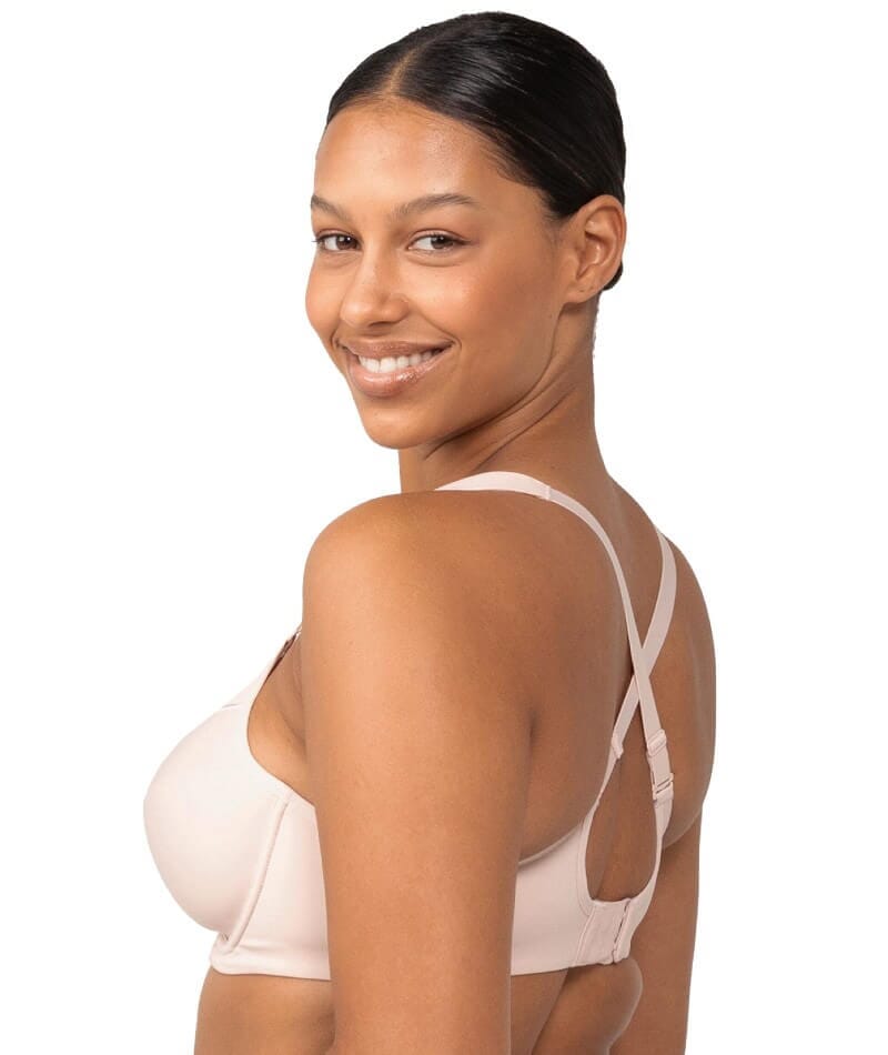 Triumph Triaction Ultra Underwired Sports Bra - Fig Pink - Curvy