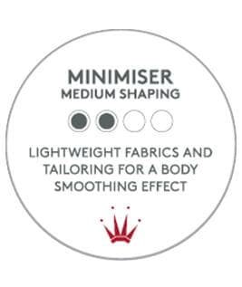 Triumph Sheer Minimizer Bra - Black - Curvy
