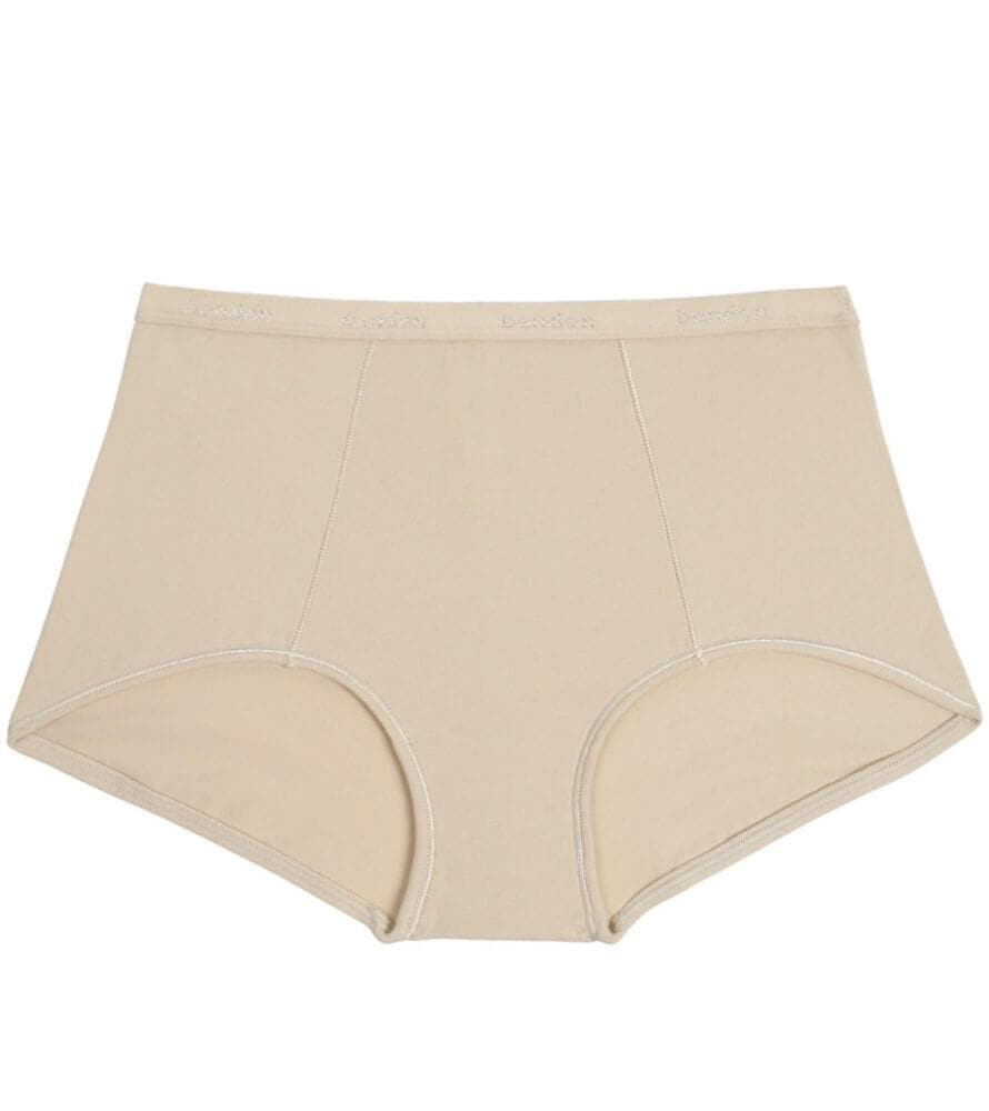 Bendon Body Cotton Trouser Brief - Natural - Curvy