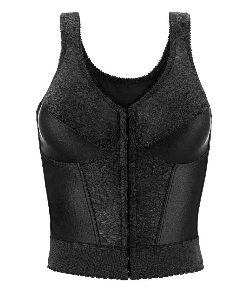Exquisite Form Fully Front Close Wire-Free Longline Posture With Lace ...