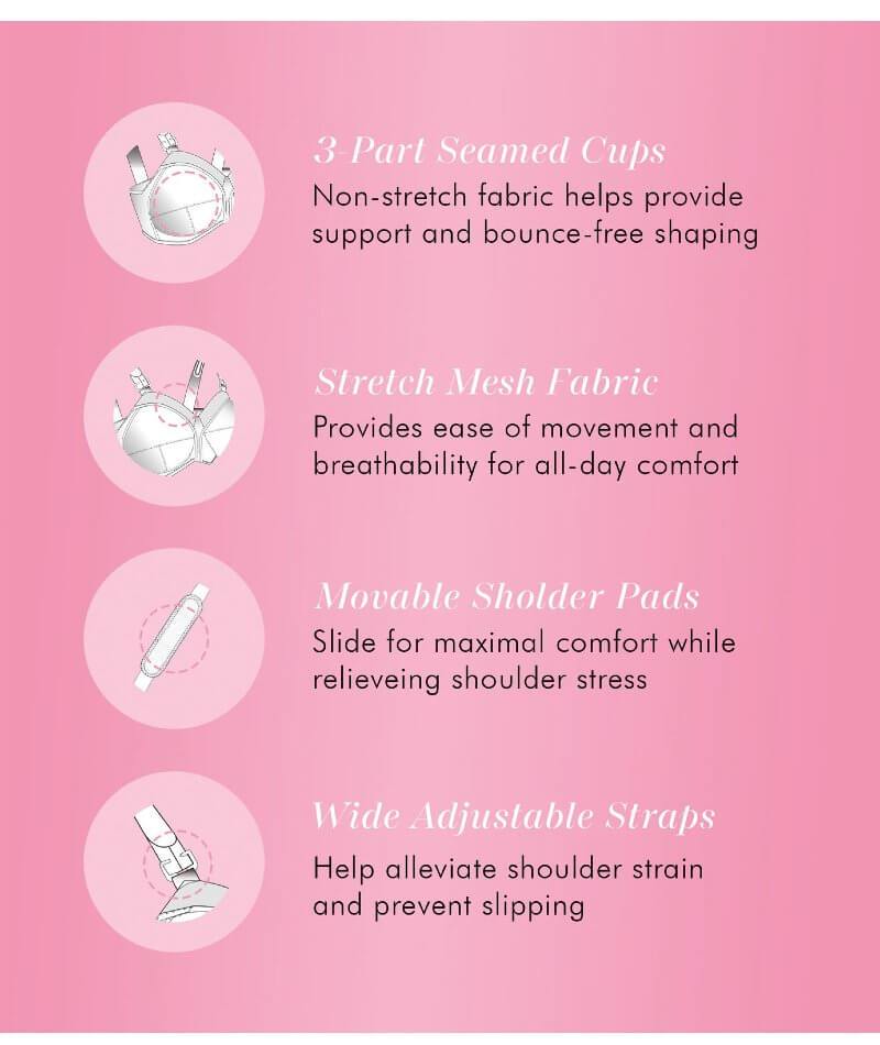 Exquisite Form Fully Wire-Free Original Support - Beige - Curvy