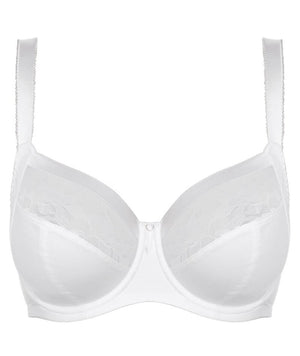 Fantasie Illusion Underwired Side Support Bra - White - Curvy