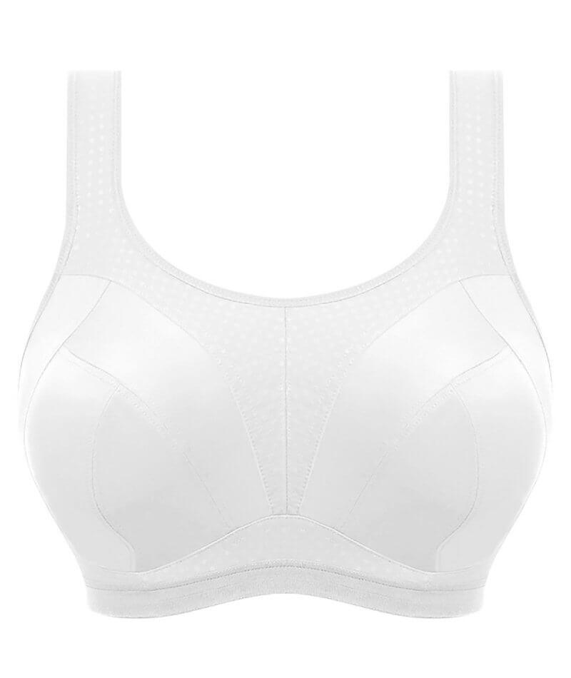 Freya Active Dynamic Wire-Free Sports Bra - White - Curvy