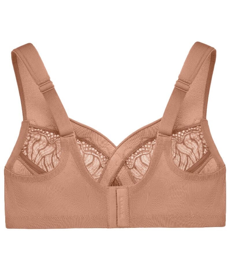 Glamorise Magiclift Natural Shape Support Wire-Free Bra - Cappuccino ...