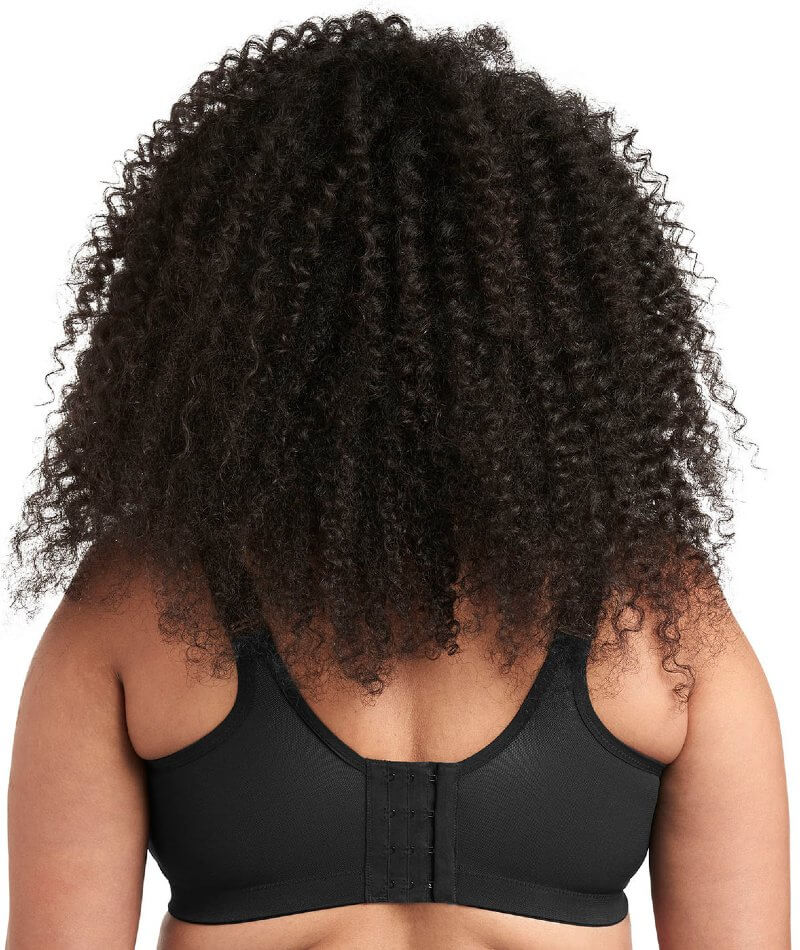 Goddess Celeste Wire-Free Bra - Black - Curvy