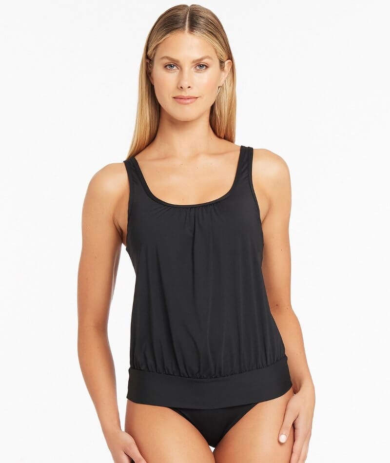 Sea Level Eco Essentials Cross Front A Dd Cup One Piece Swimsuit Kha